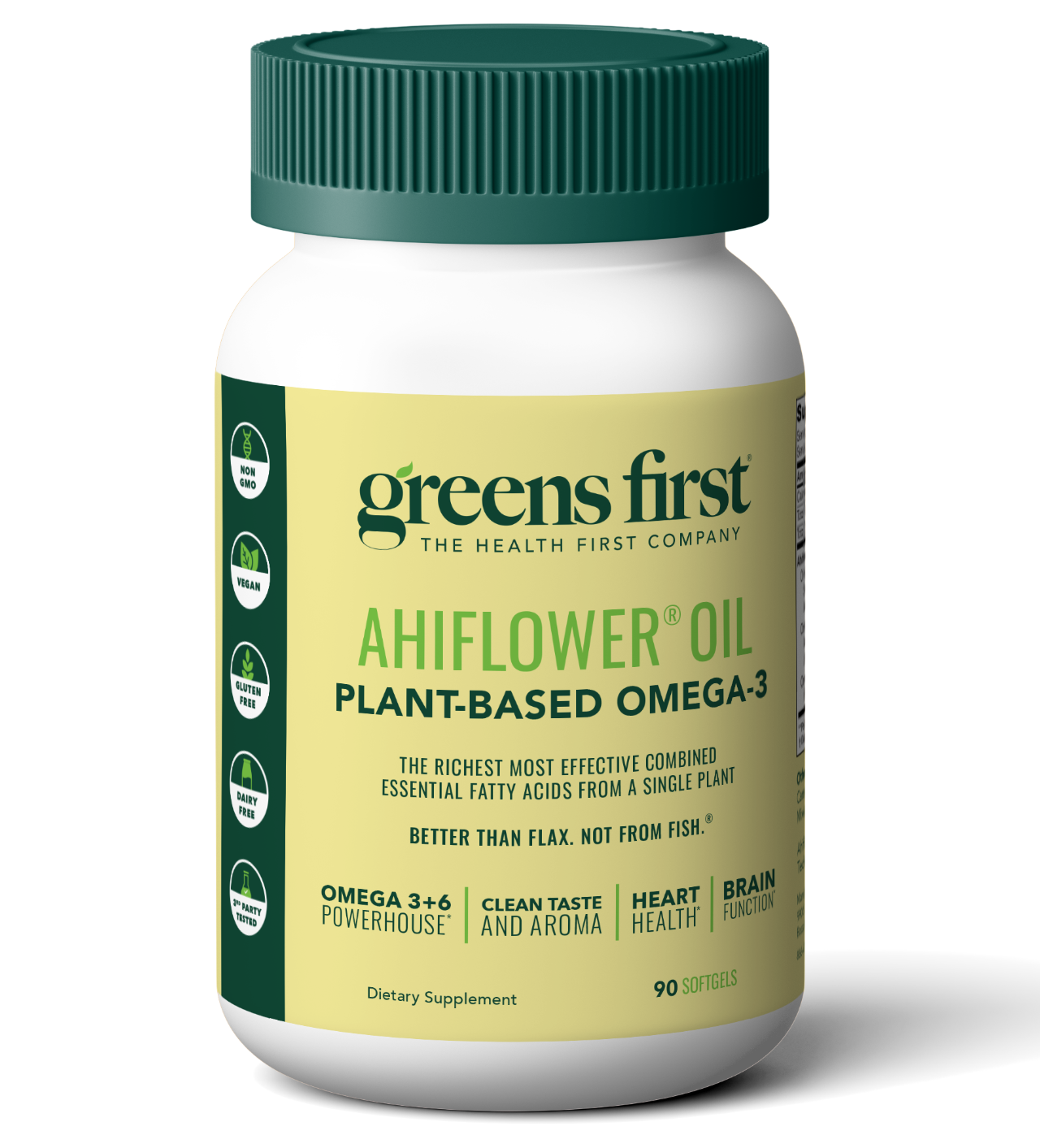 Ahiflower Oil Omega-3 – Greens First