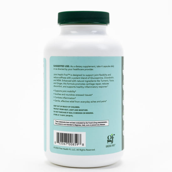 Joint Health First – Greens First